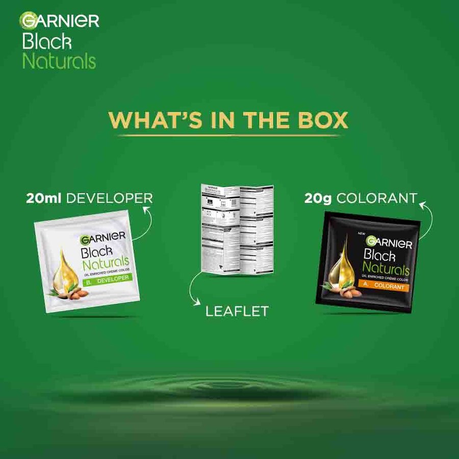 Deep Black Hair Color: Bold & Intense Shade | Garnier India