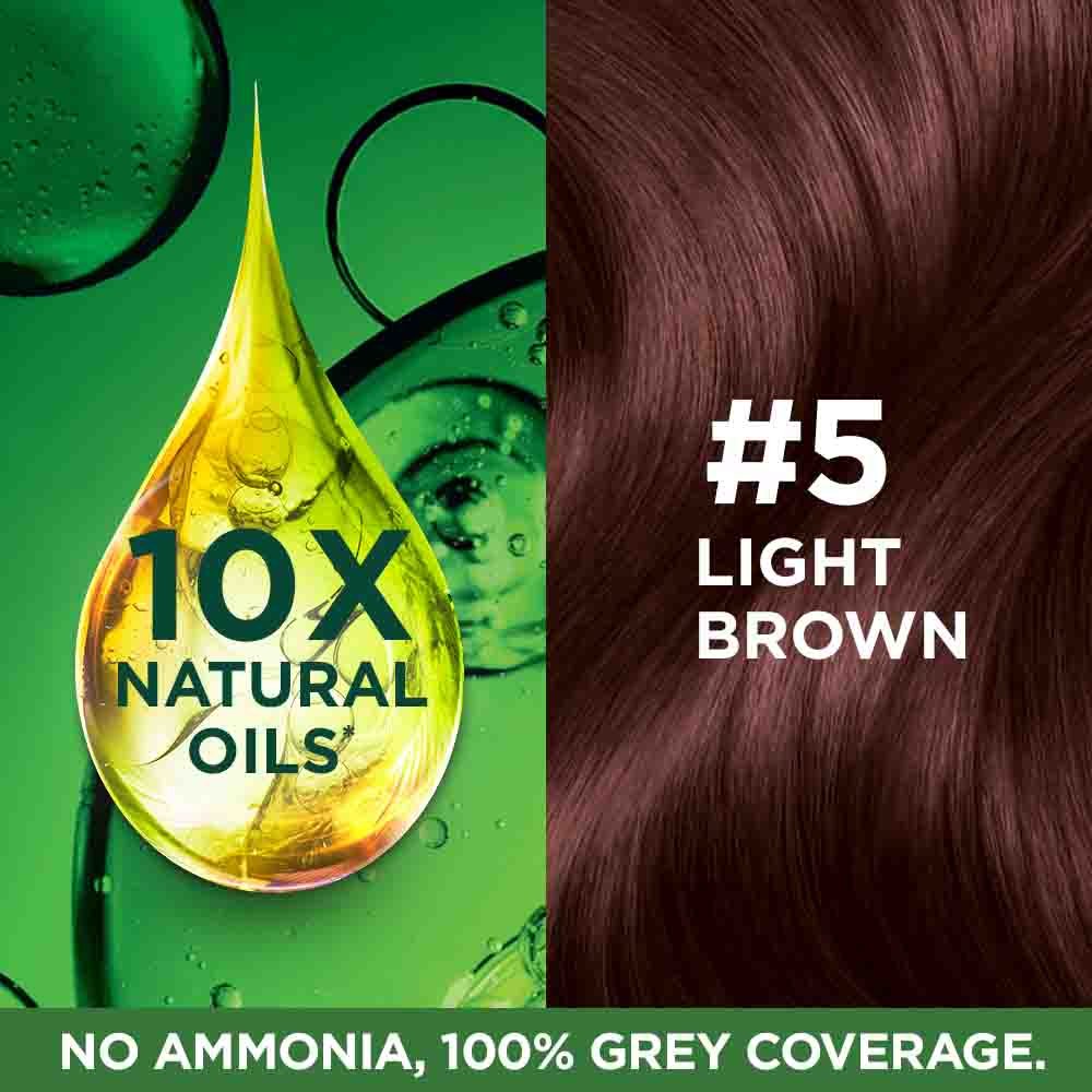 Garnier Light Brown Hair Color:Soft & Natural Look in Shade 5