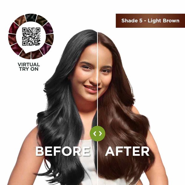 Garnier Light Brown Hair Color:Soft & Natural Look in Shade 5