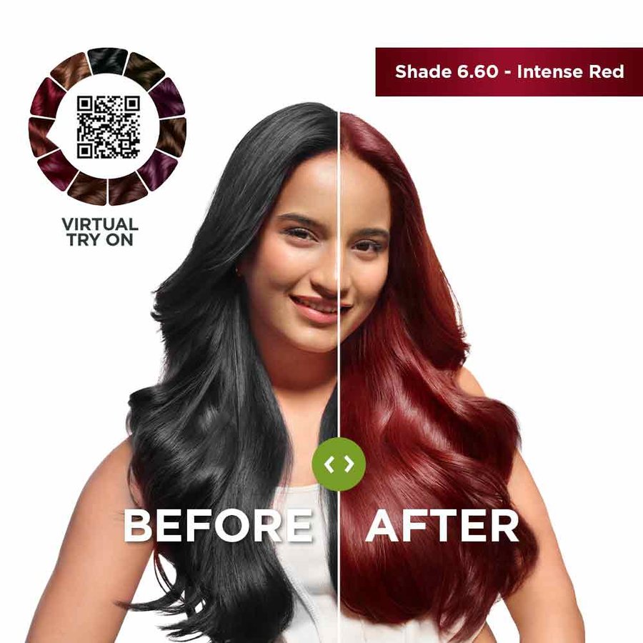 Garnier Color Naturals Shade 6.60 Intense Red Hair Color