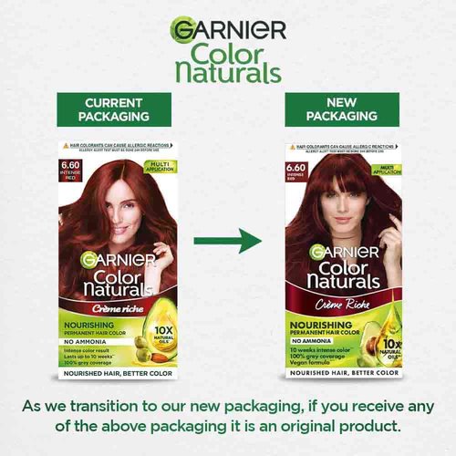 garnier intense red