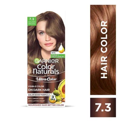 Buy Garnier Color Naturals Ultra Shade 7.3 Golden Brown Hair Color
