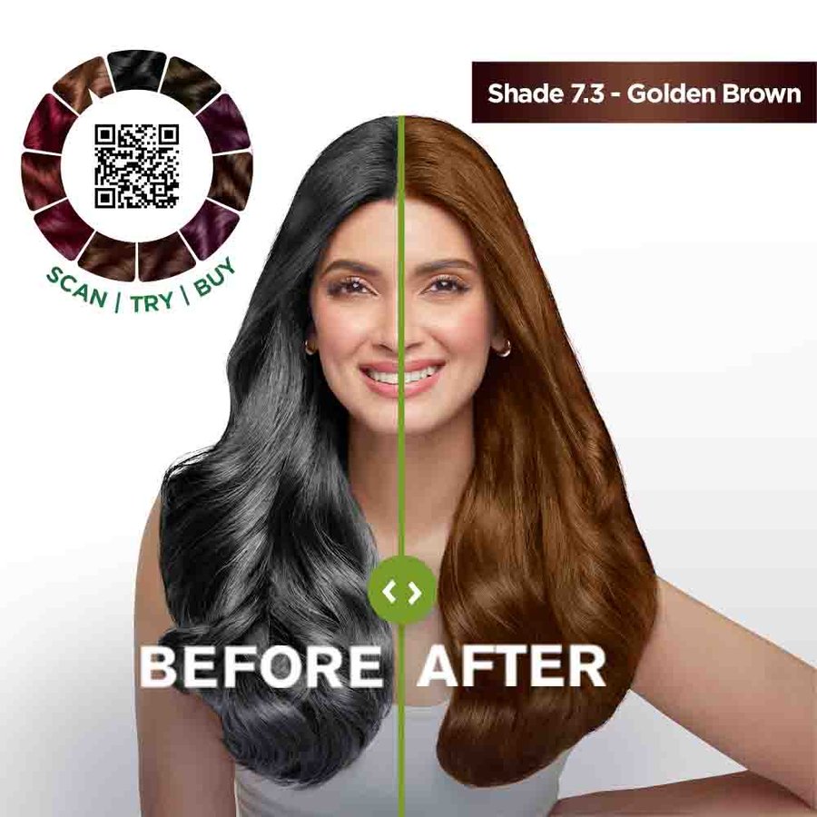 Buy Garnier Color Naturals Ultra Shade 7.3 Golden Brown Hair Color