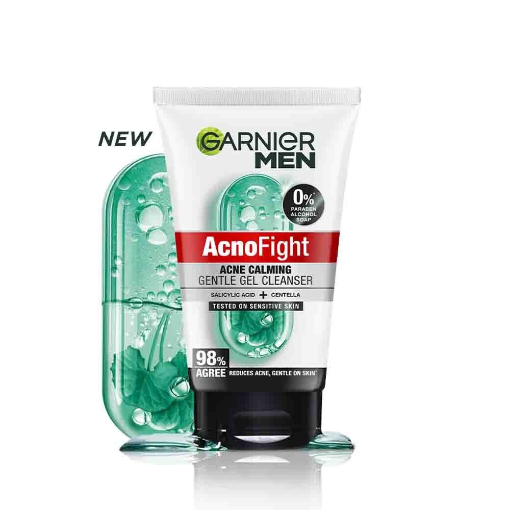 Garnier Men Acno Fight Gentle Cleanser | Deep Clean Face Wash