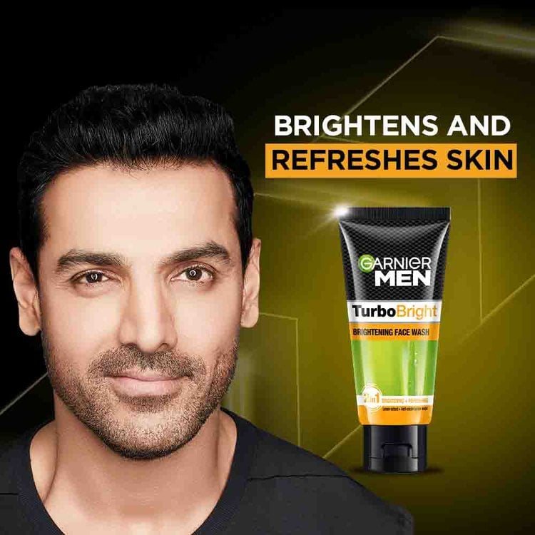Garnier Men Turbo Bright Brightening Face Wash Best Facewash For Men