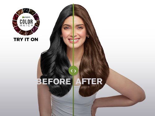 Virtual Try On - Try Hair Colors Online with Garnier India