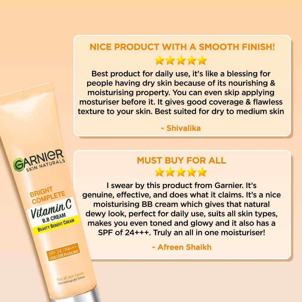 Buy Garnier BB cream with SPF 24 Online | For all Skin Types