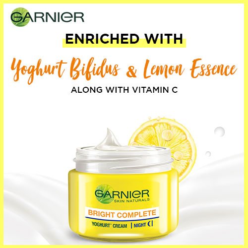 Garnier Bright Complete Night Cream | Fairness Night Cream