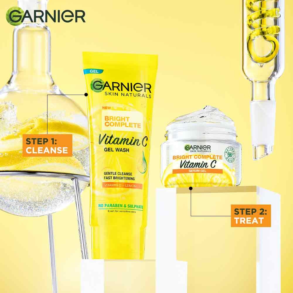 Garnier Vitamin C Gel Moisturizer: Bright & Hydrated Skin