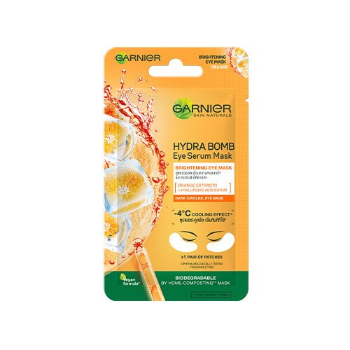 Garnier Orange Hydra Bomb Eye Mask For Dark Circles