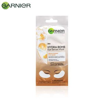 Garnier Orange Eye Mask | Hydra Bomb Eye Serum Mask