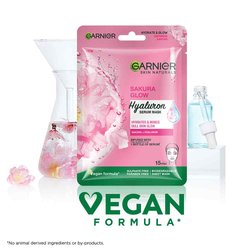 Buy Sakura Glow Serum Sheet Mask for Glowing Skin | Garnier India