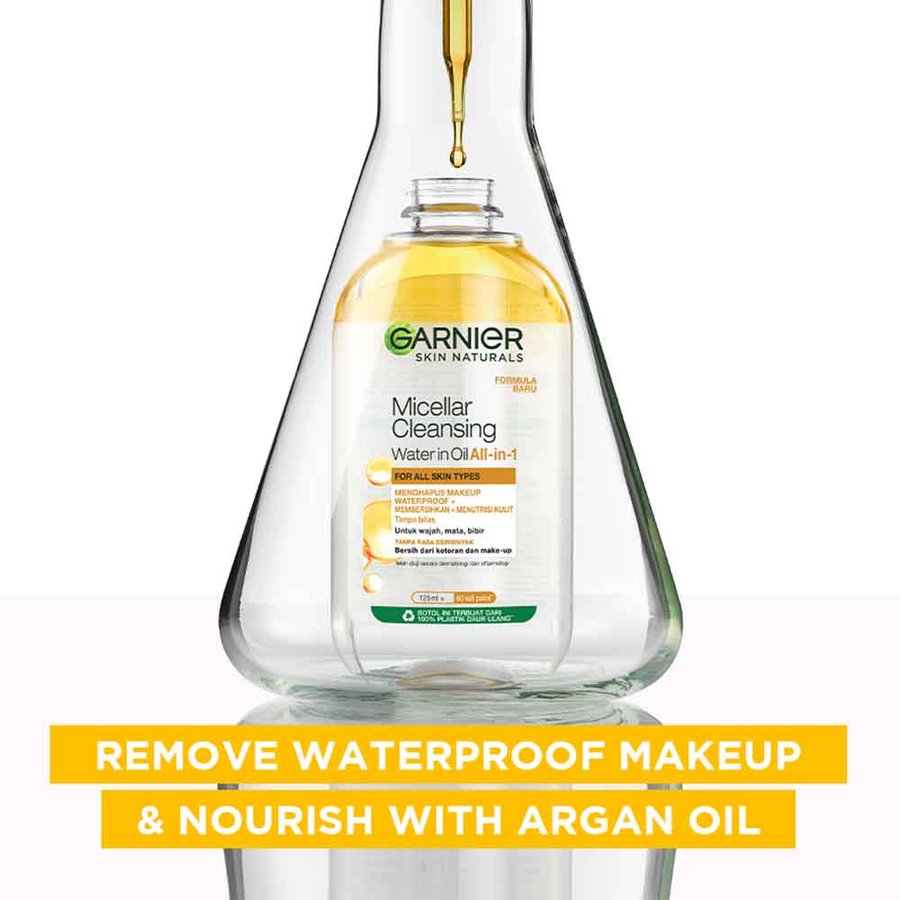 Garnier Micellar Oil Infused Cleansing Water Waterproof Makeup Remover