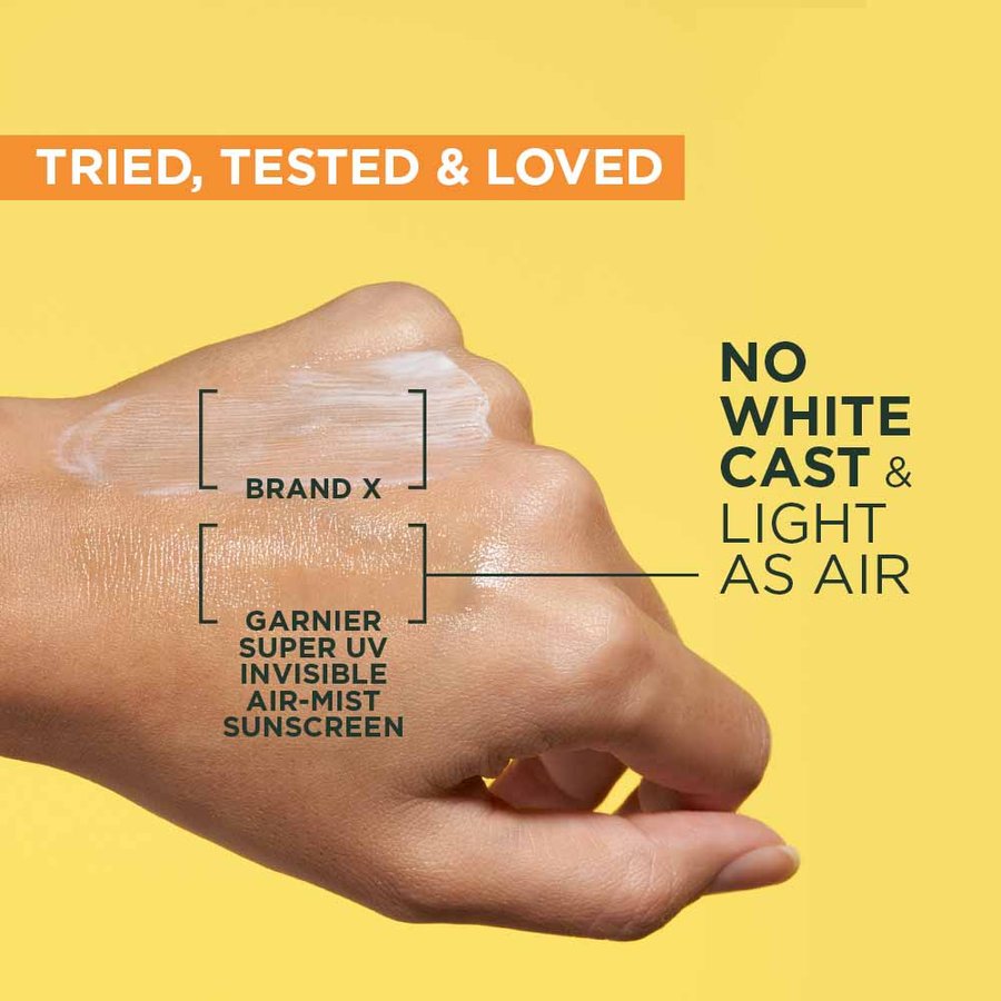 Buy Garnier Super UV Invisible Air-mist Sunscreen Spray