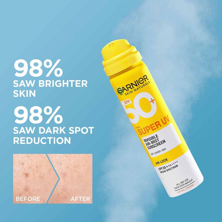 Buy Garnier Super UV Invisible Air-mist Sunscreen Spray