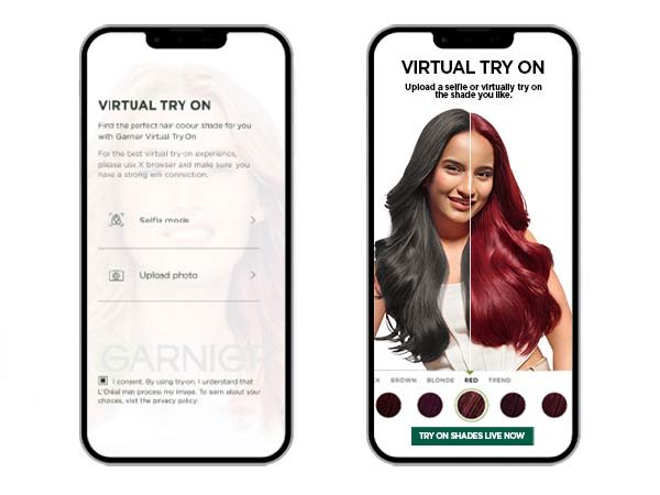 Garnier Virtual Try On - Try Hair Color Shades Online