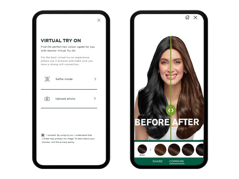 Virtual Try On - Try Hair Colors Online with Garnier India